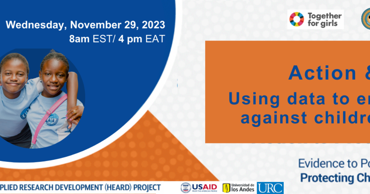 Together for Girls | Action & impact: Using data to end violence…