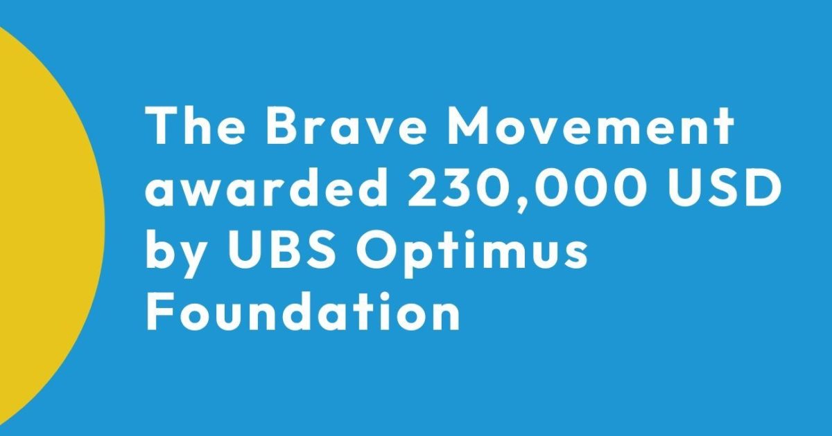 Together for Girls | The Brave Movement awarded $230,000 USD by UBS…
