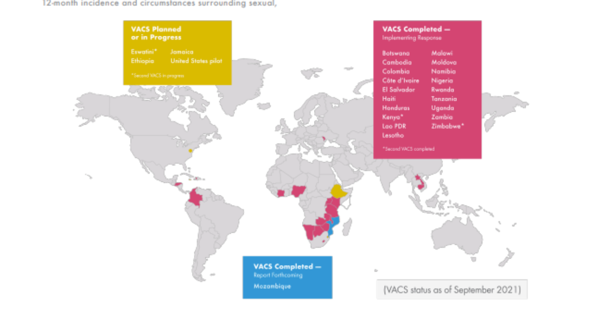 Violence Against Children and Youth Survey (VACS) fact sheet
