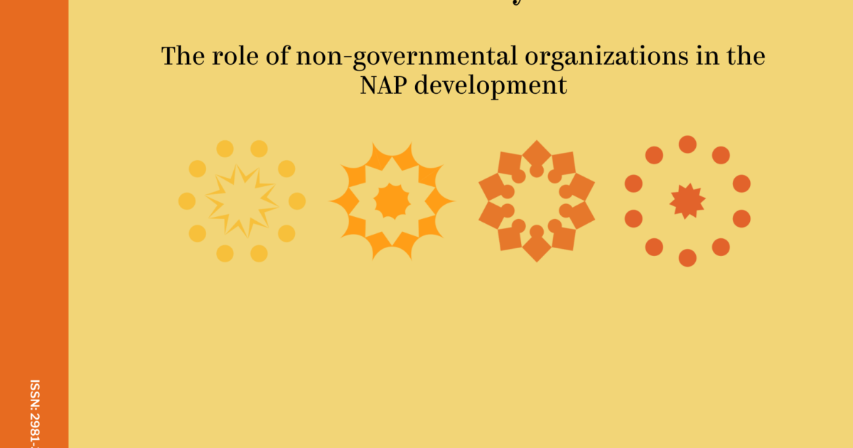 The role of non-governmental organizations in the development of…