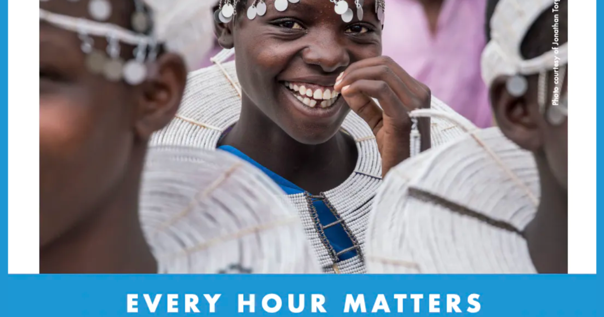 Every hour matters youth engagement toolkit Kenya